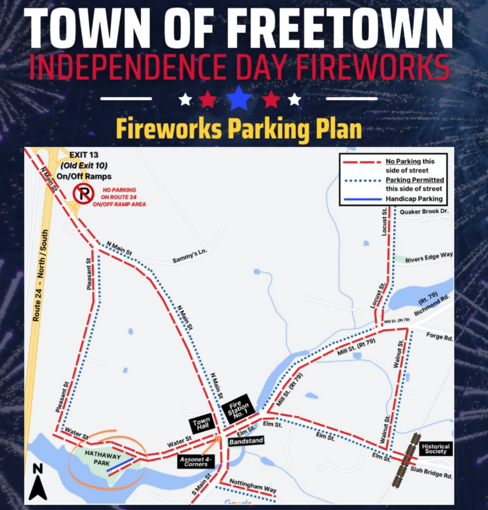 Independence Day Fireworks – Freetown Fire Department
