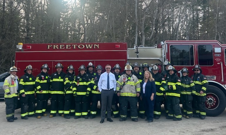 Freetown Fire Department receives funding for new turnout gear ...