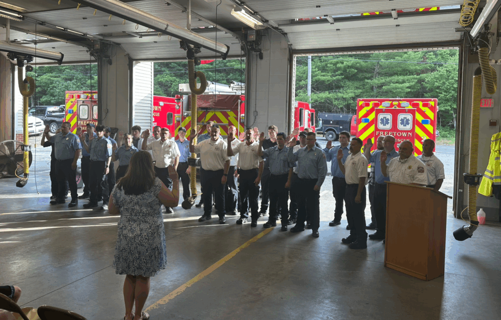 Freetown Fire Department Announces Promotions and Member Achievements ...
