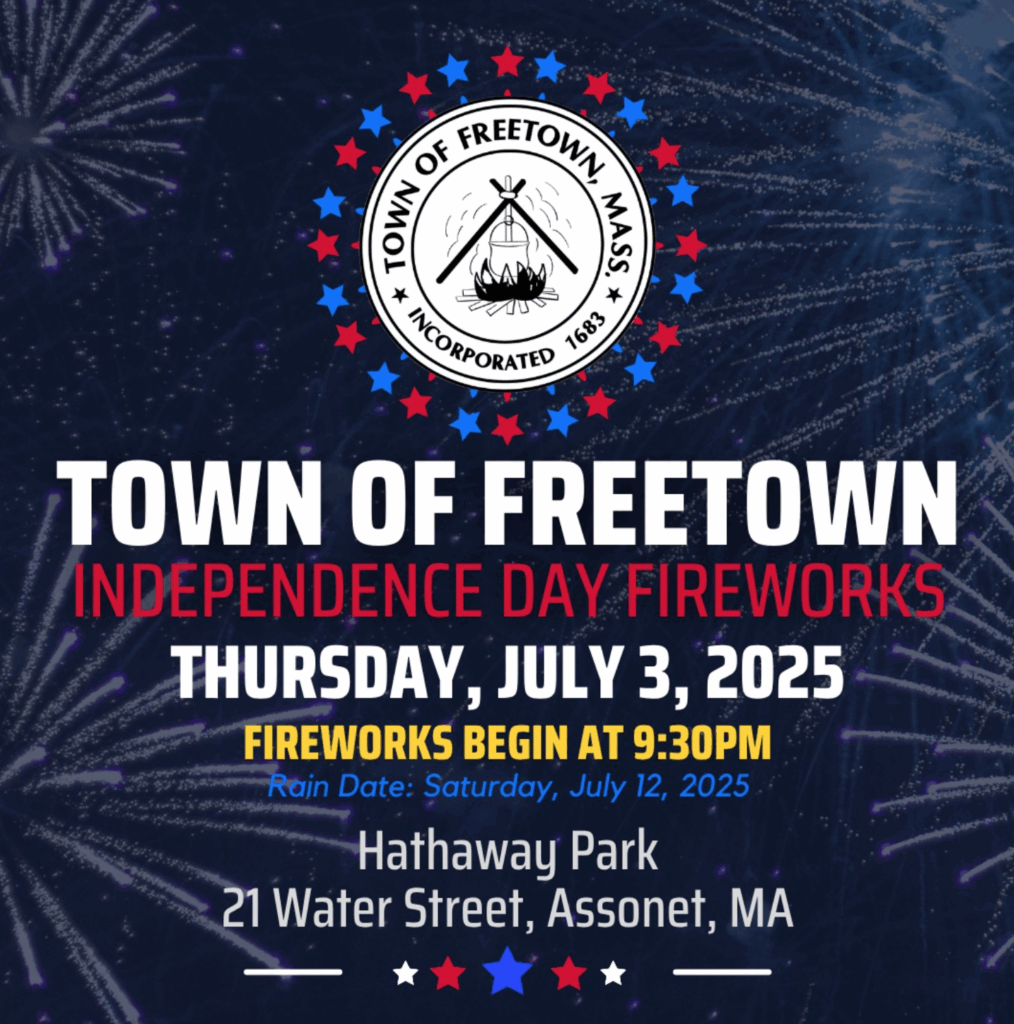 Independence Day Fireworks – Freetown Fire Department